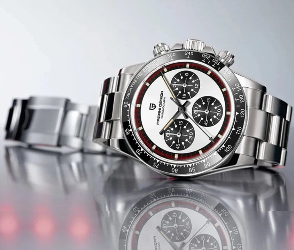 Reloj Hombre PAGANI "DAYTONA Paul Newman", Sport Cuarzo Cristal de Zaf ...